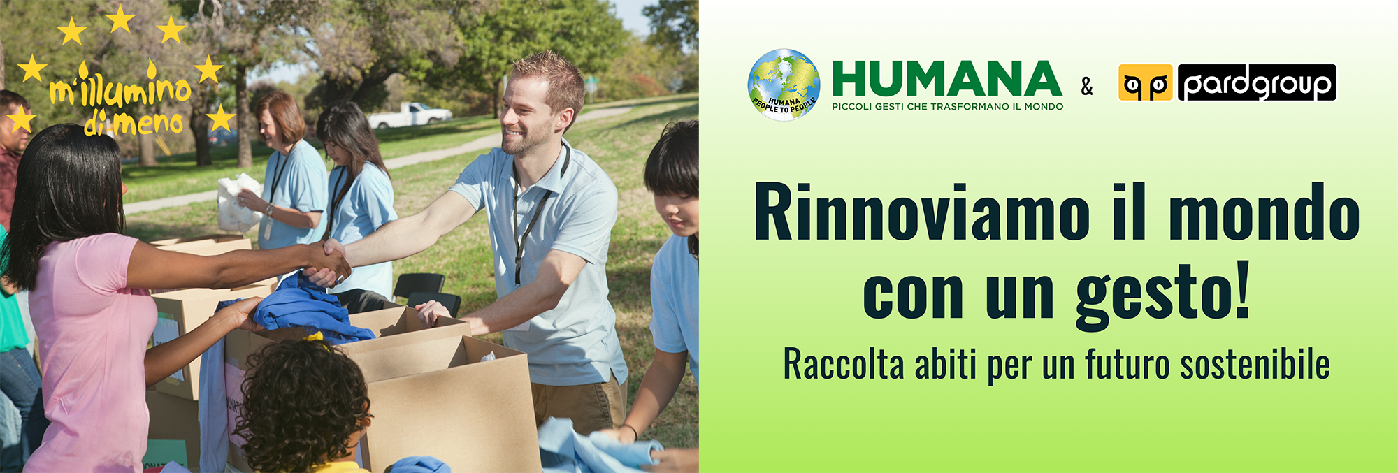 Pardgroup celebrates "M'illumino di Meno" with HUMANA by launching a ...